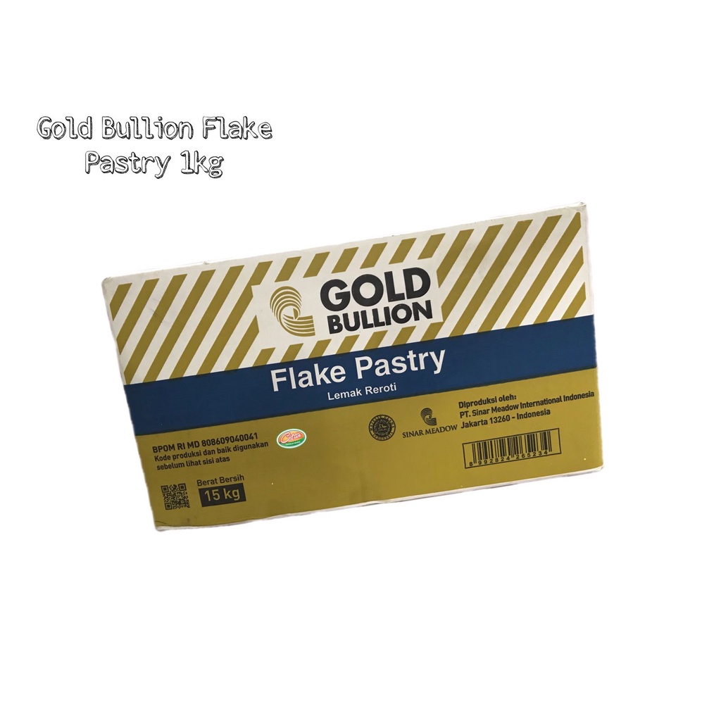 Jual GOLD BULLION FLAKE PASTRY 15KG | Shopee Indonesia