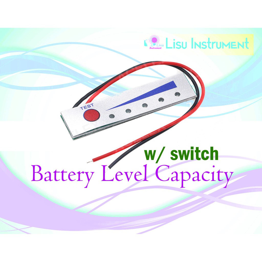 Jual LED Lithium Battery Capacity Level Indicator 18650 1S 2S 3S 4S 5S ...