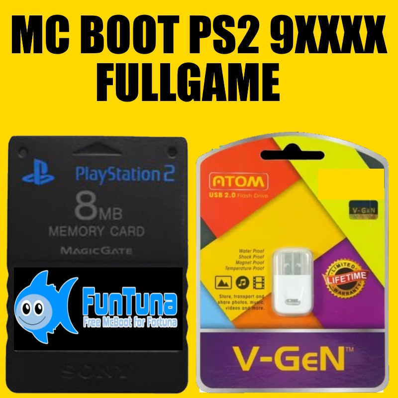 Jual Mcboot ps2 seri 90006 fullgame 32gb | Shopee Indonesia