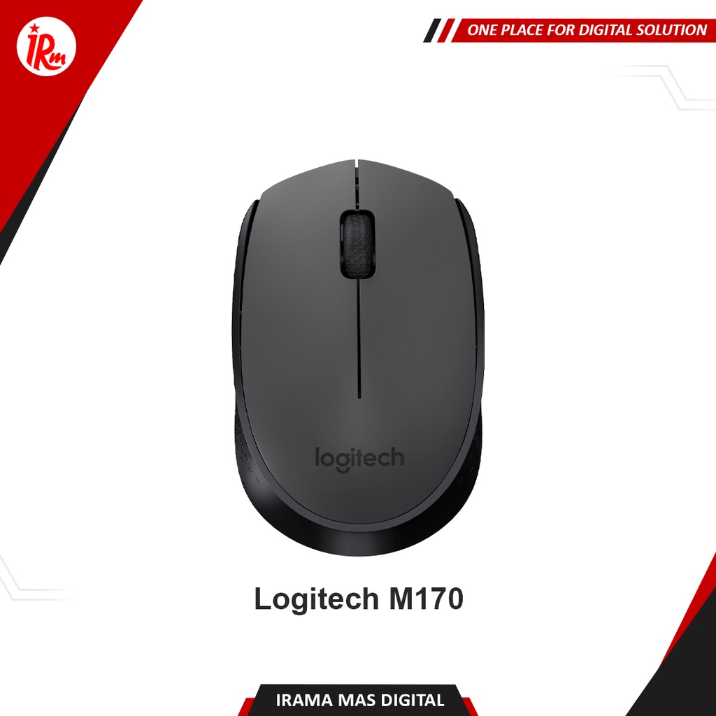 Jual Logitech M170 Wireless Mouse Comfort and Mobility | Shopee Indonesia
