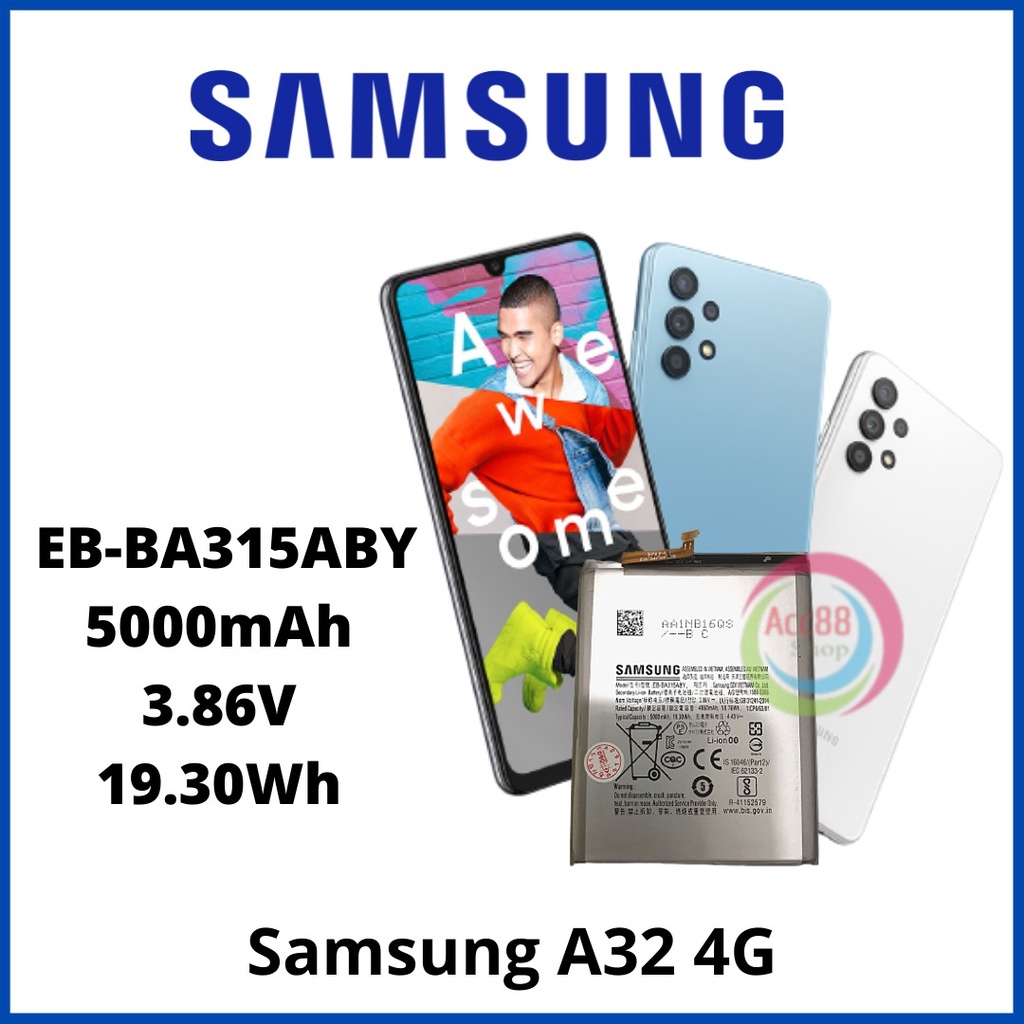 Jual Batre Baterai Battery Original Samsung Galaxy A315 A325 A225 A725 ...