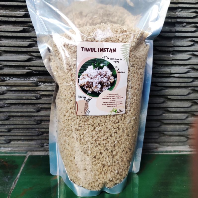 Jual Tiwul instan 500gr / oyek singkong | Shopee Indonesia