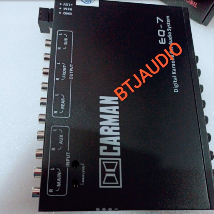Jual PRE AMP/PREAMP/PARAMETRIC EQUALIZER CARMAN (MIC KARAOKE) | Shopee ...