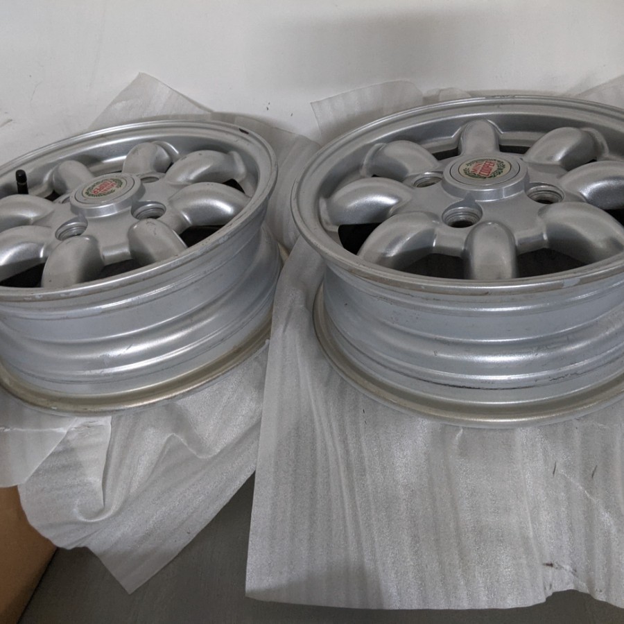 Jual velg pelg mini cooper rover classic klasik pcd 101.6 set | Shopee ...