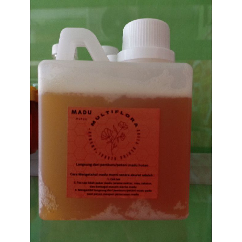 Jual madu hutan murni MULTIFLORA full NEKTAR, 500 gr (bukan SOS ...