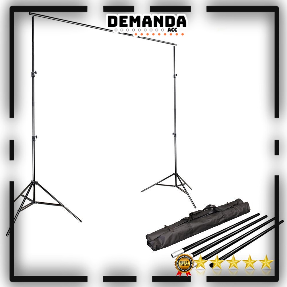 Jual Bracket Stand 3 meter untuk Backdrop Foto Studio / Stand ...