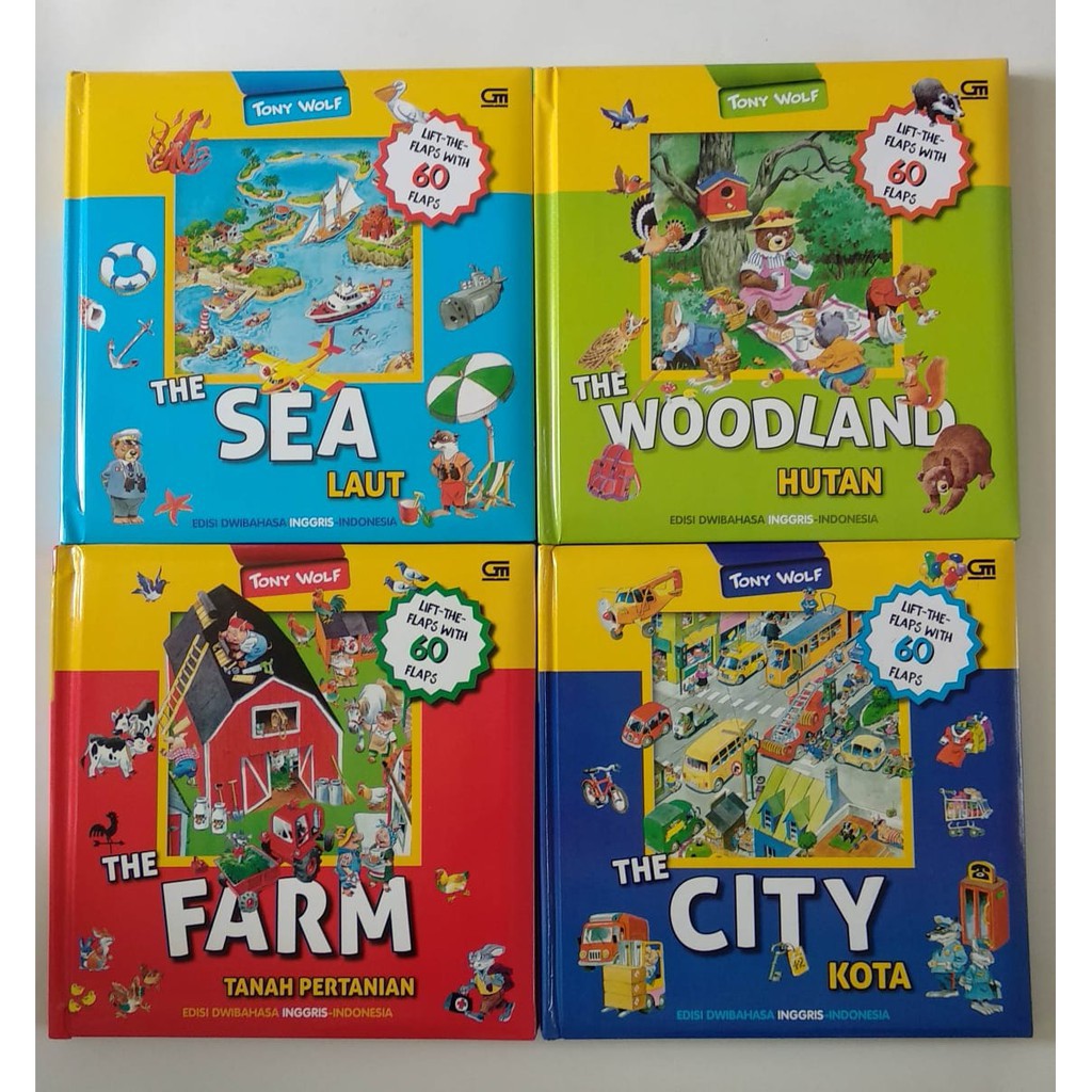 Jual [BUKU MURAH] Tony Wolf series : The City / The Farm / The Sea ...