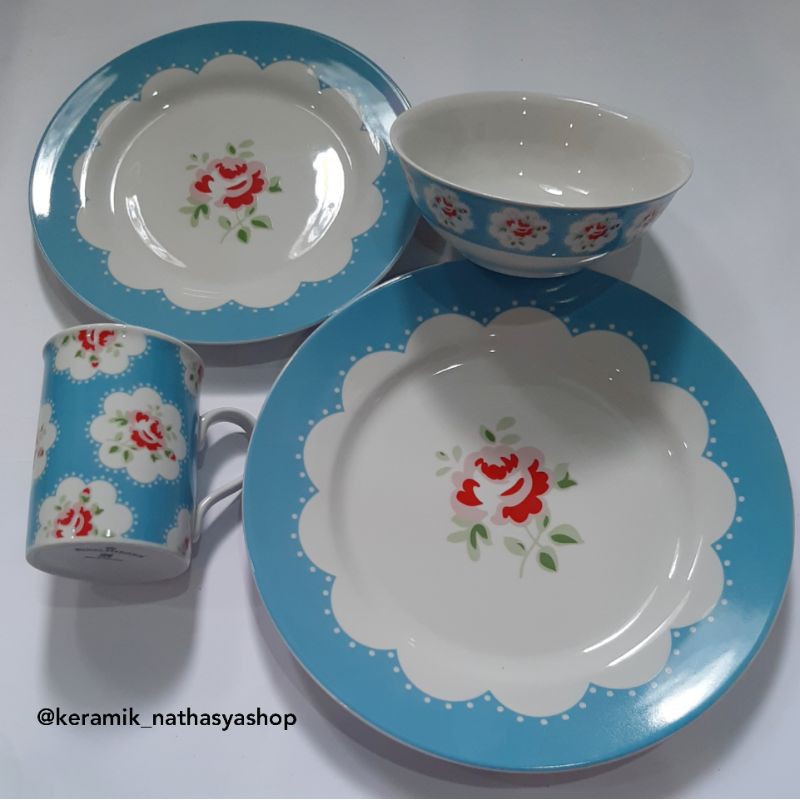 Jual Piring Keramik/Piring Makan/Dinner Set | Shopee Indonesia