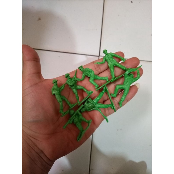 Jual MAINAN ACTION FIGURE TENTARA TOY STORY GREEN ARMY MEN | Shopee Indonesia