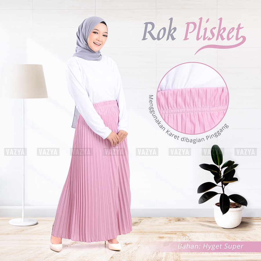 Jual Rok Plisket | Shopee Indonesia