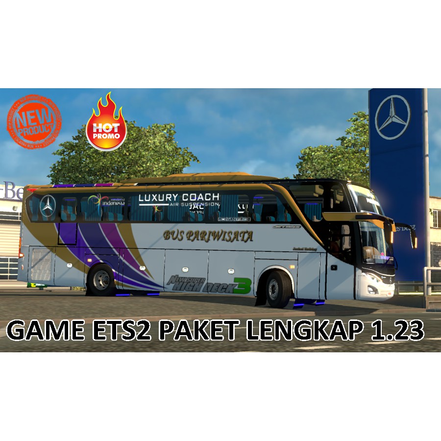 Jual ETS2 1.23 Mod Indonesia PAKET LENGKAP Game PC Laptop | Shopee ...