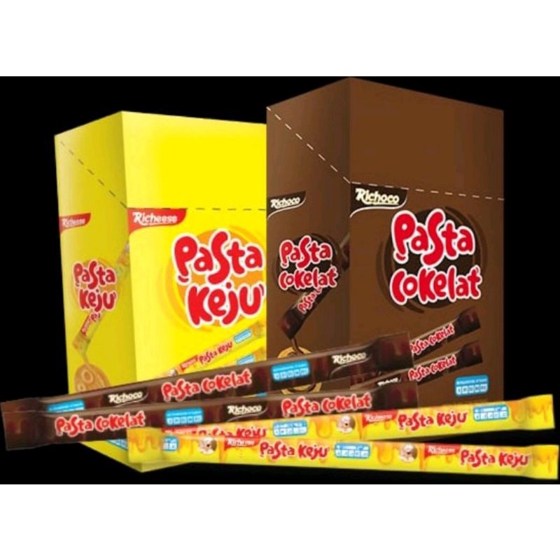 Jual PASTA RASA KEJU DAN COKLAT 1BOX ISI 30 | Shopee Indonesia
