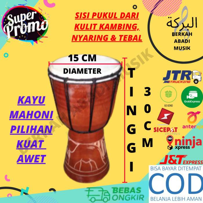 Jual Irw Jimbe 30 Cm Gendang Jembe Ketipung Djembe Kendang Djimbe Zembe ...