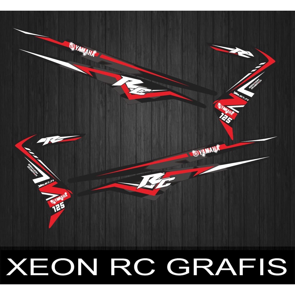 Jual STIKER STRIPING VARIASI YAMAHA XEON RC GRAFIS | Shopee Indonesia