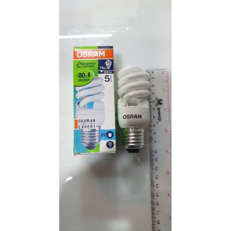 Jual lampu osram dulux star mini twist 15w/865 daylight e27 | Shopee Indonesia