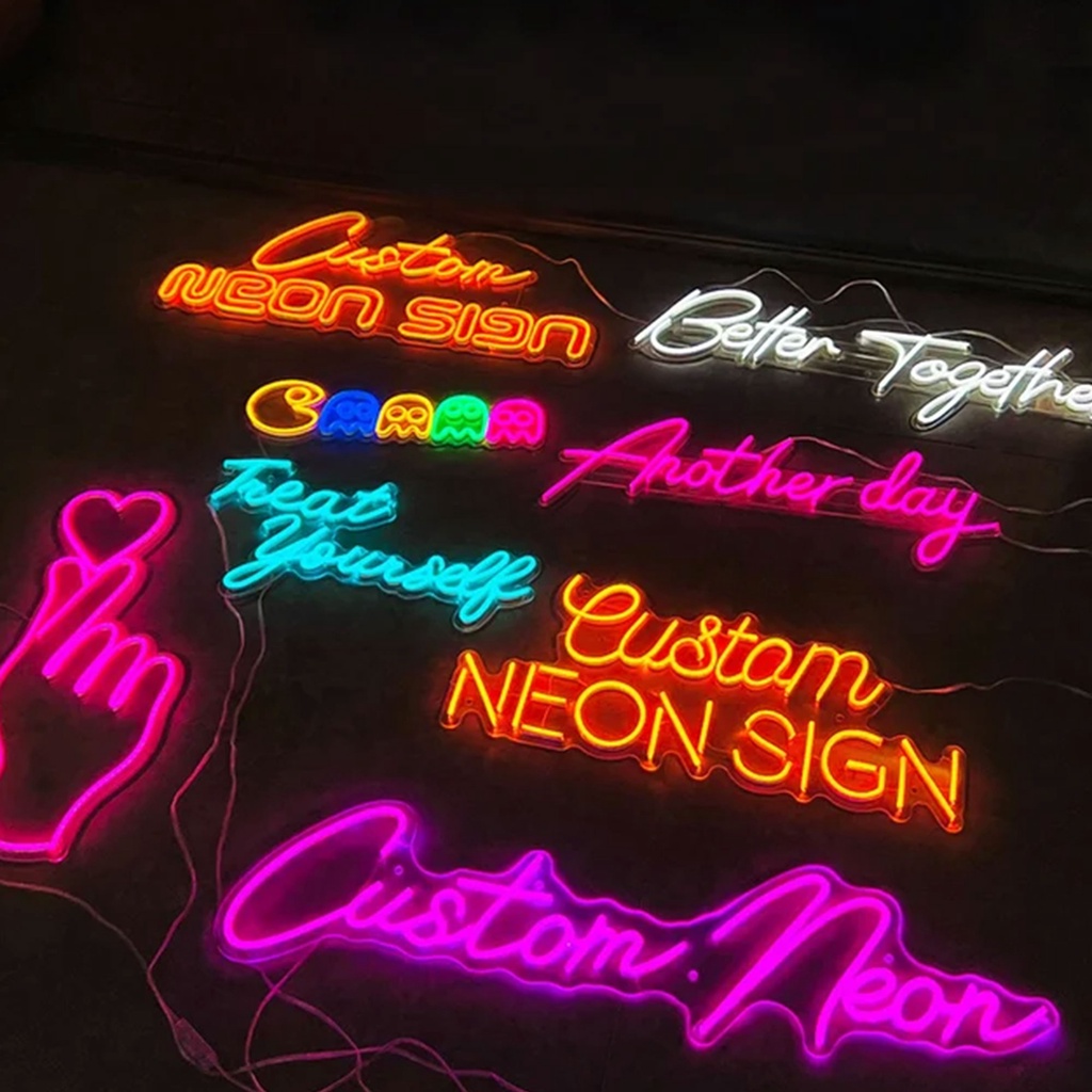 Jual Neon Flex Custom / Huruf Neon Sign Custom Bebas Request Proses ...