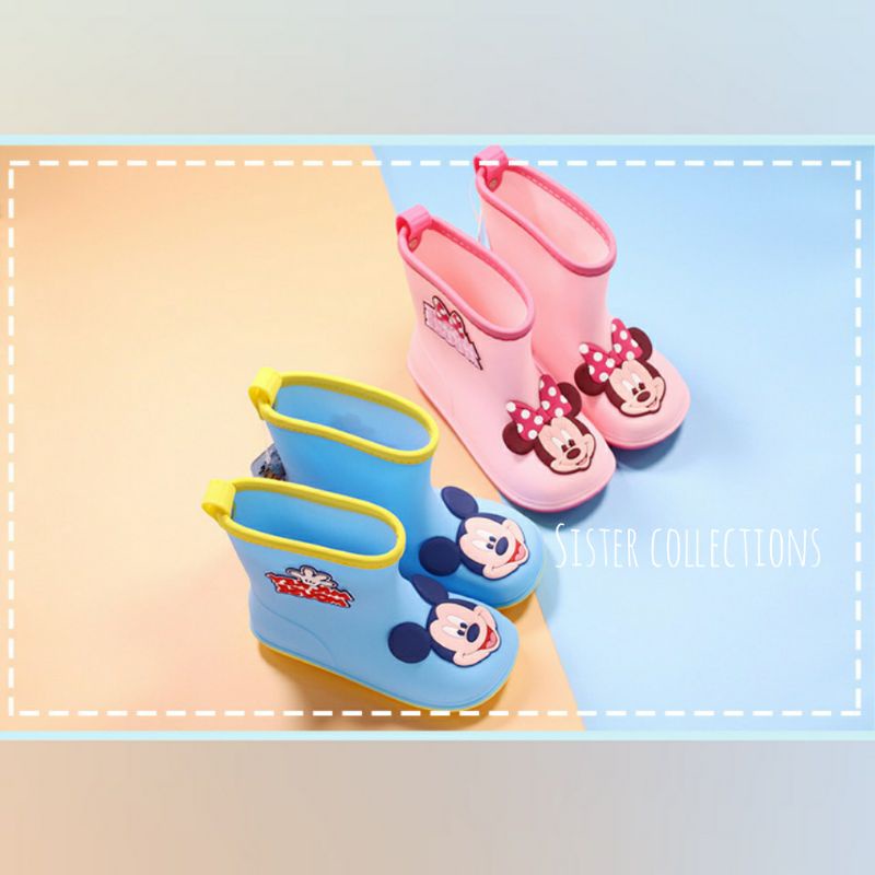 Jual Sepatu Boots Anak Karakter Disney / Sepatu Hujan Anak Karakter ...