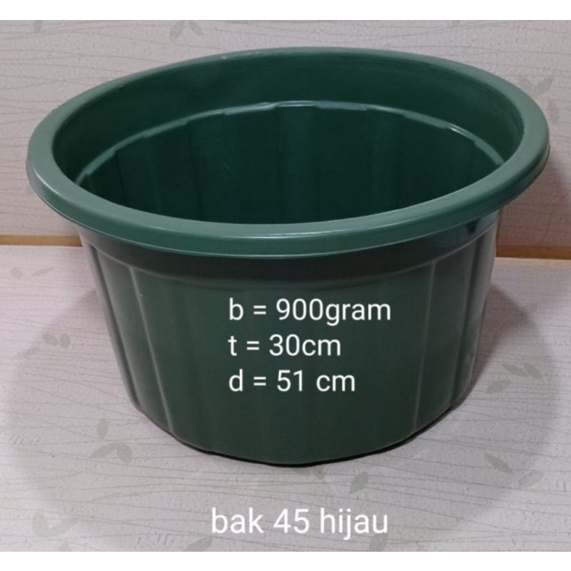 Jual bak besar/ember besar/baskom jumbo 45 liter | Shopee Indonesia