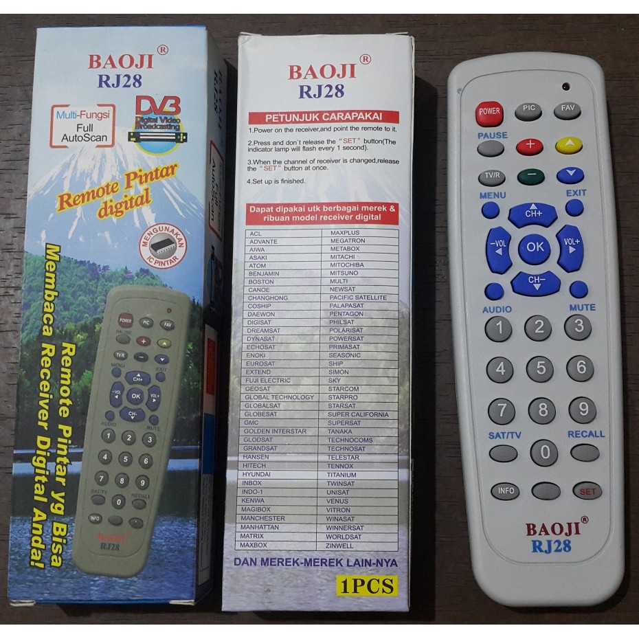 Jual Remote Receiver Parabola Digital Multi Fungsi | Shopee Indonesia