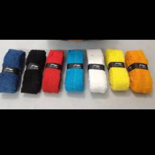 Jual GRIP RAKET BADMINTON HANDUK LINING TIPIS GC002 ASLI ORI ORIGINAL ...