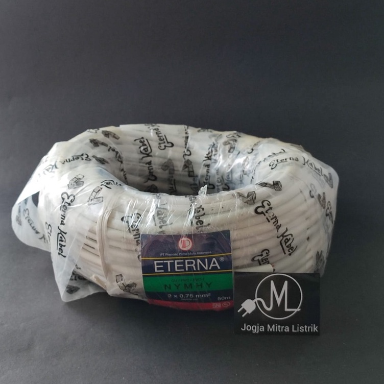 Jual KABEL LISTRIK NYMHYO/NYYHYO ETERNA 2X0,75 / KABEL LISTRIK SERABUT | Shopee Indonesia