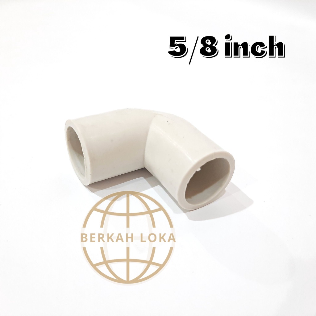 Jual KNEE ELBOW 5/8 INCH KENI KNIE SAMBUNGAN L FITTING PIPA PVC ...