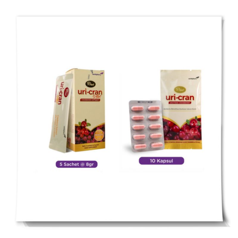 Jual Prive Uri-Cran caps 10s kapsul capsule dan Prive uri-Cran plus 5s ...