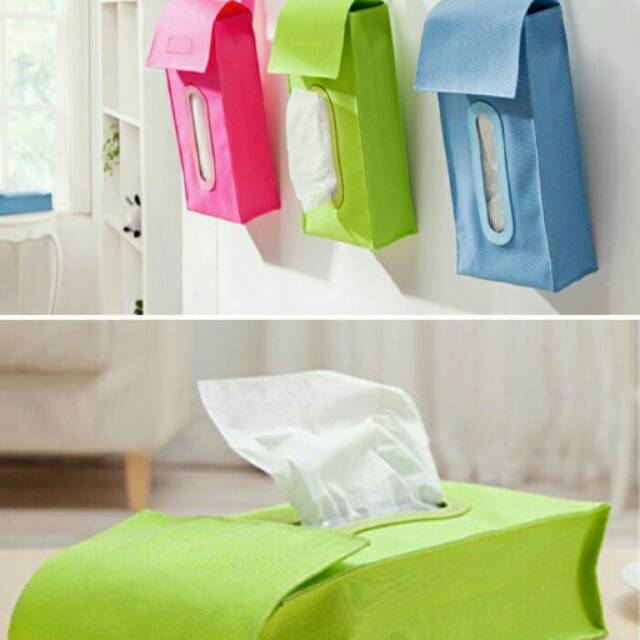 Jual Tissu Bag (Tas Tisu, bs di gantung/di letakkan di Meja) | Shopee ...