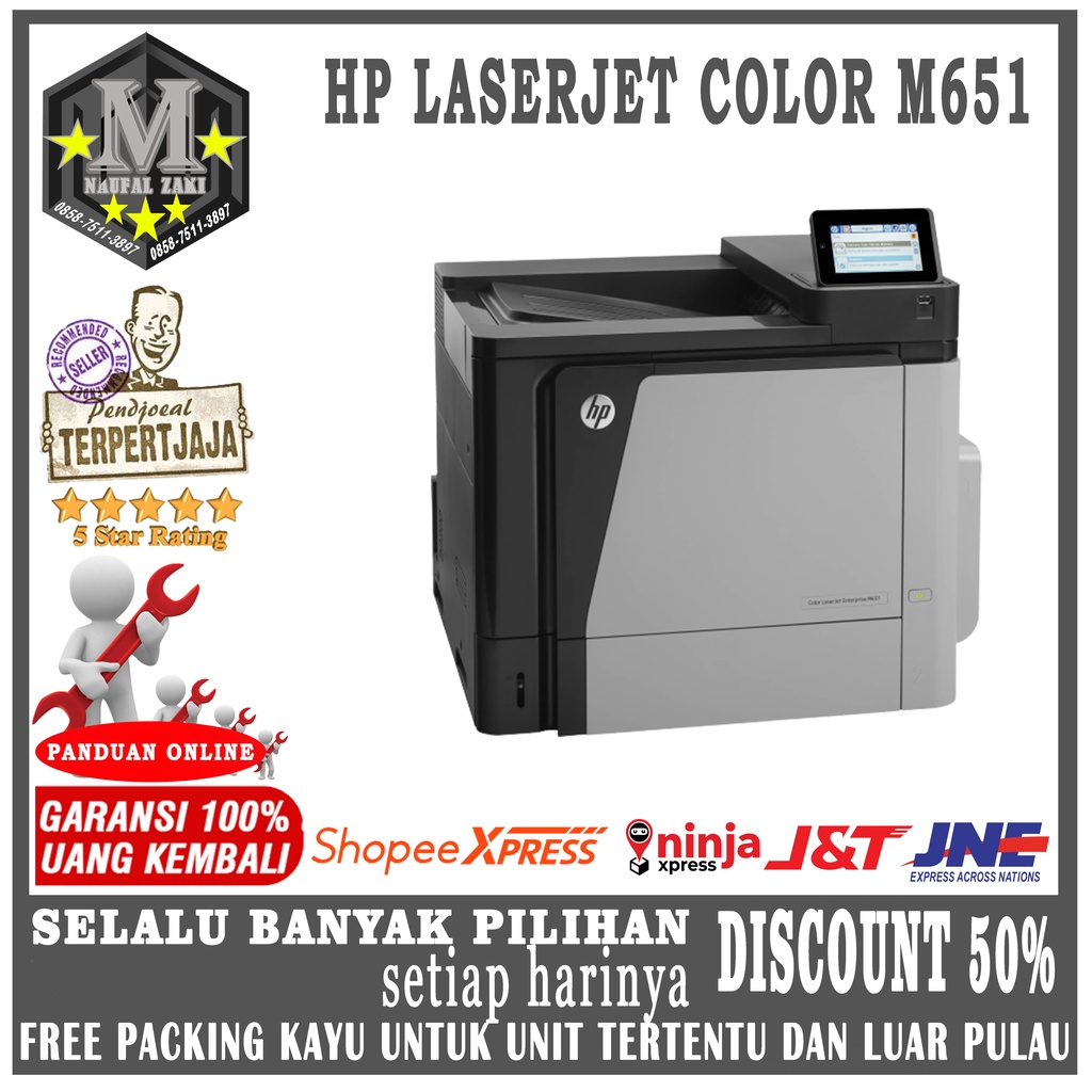 Jual PRINTER HP LASERJET ENTERPRISE MFP M651 | Shopee Indonesia
