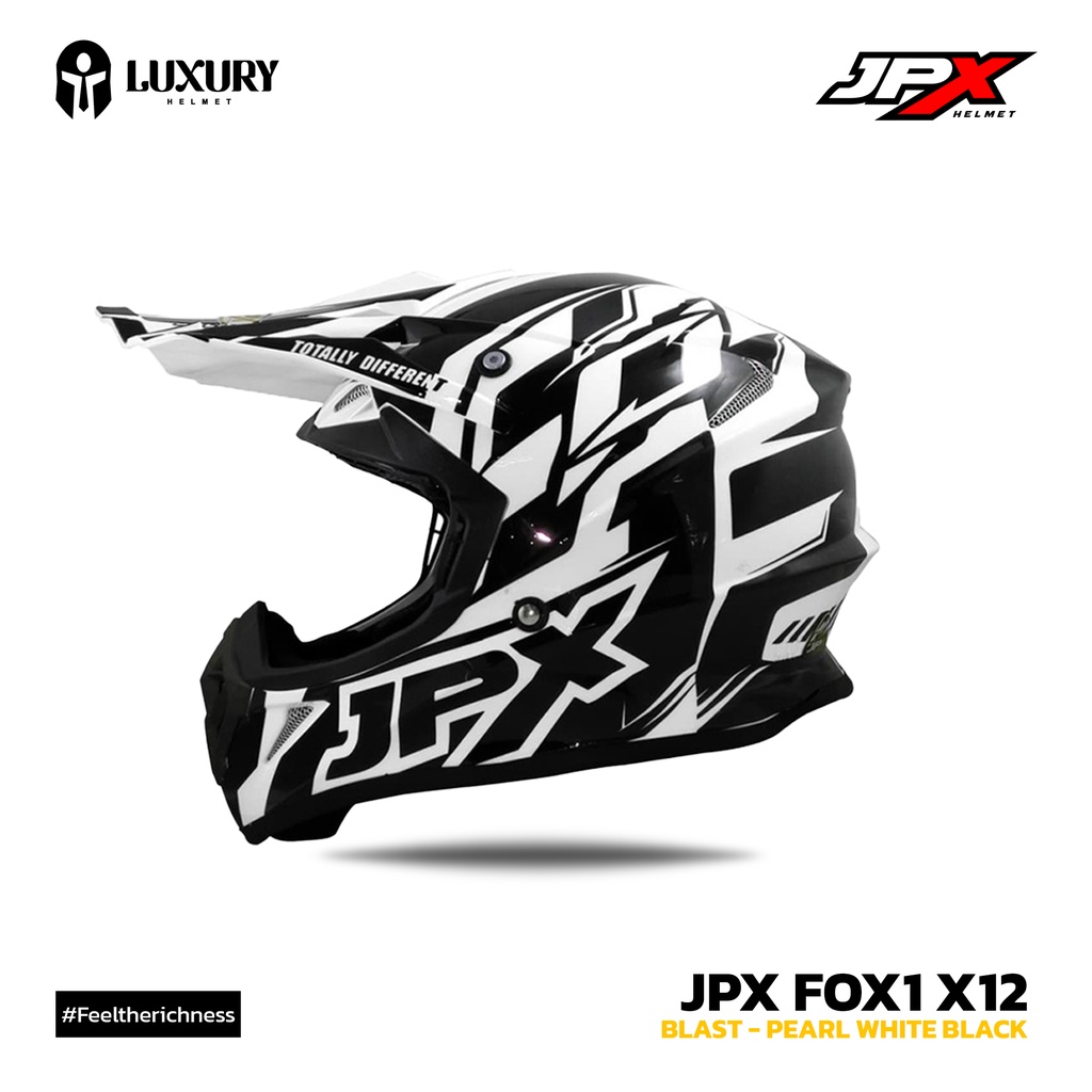 Jual Helm Keren - Helm JPX FOX1 - X12 - Blast - Helm FullFace - Offroad ...
