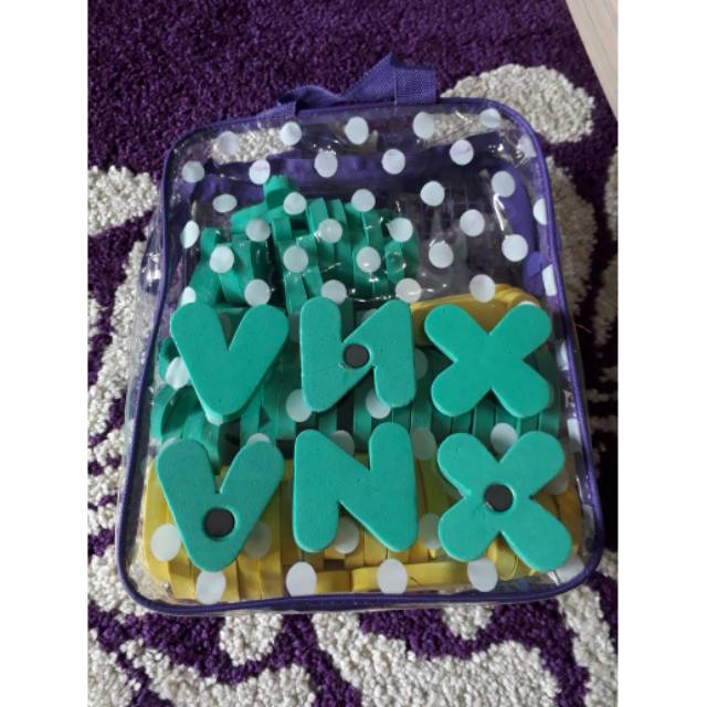 Jual Gabus Magnet Huruf/Abjad Mainan Edukasi Anak | Shopee Indonesia