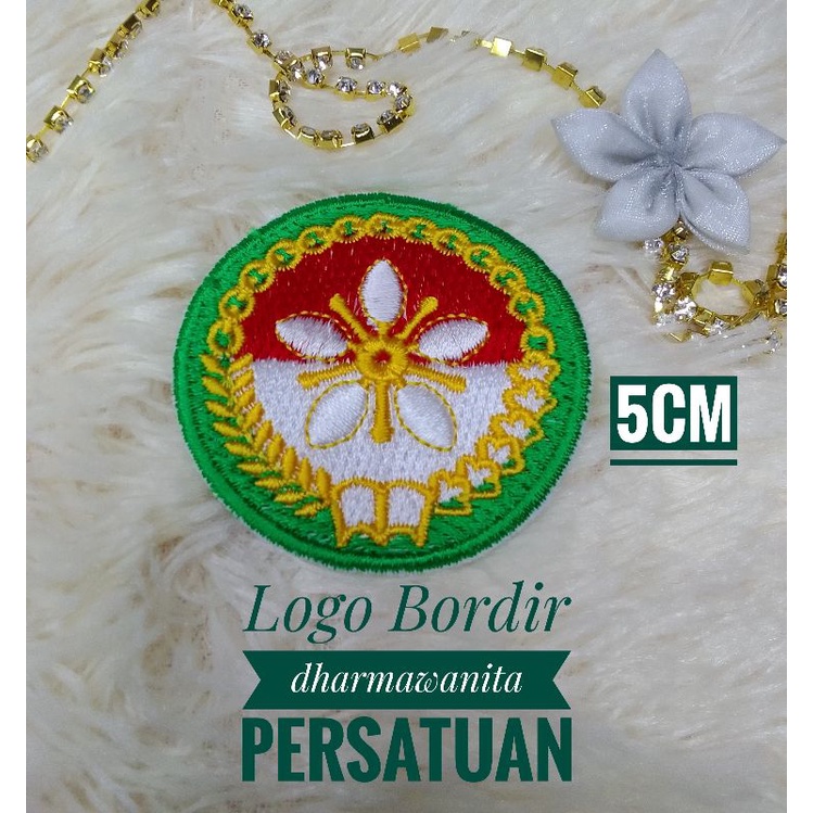 Jual Logo bordir emblem DWP atribut dharmawanita persatuan | Shopee ...