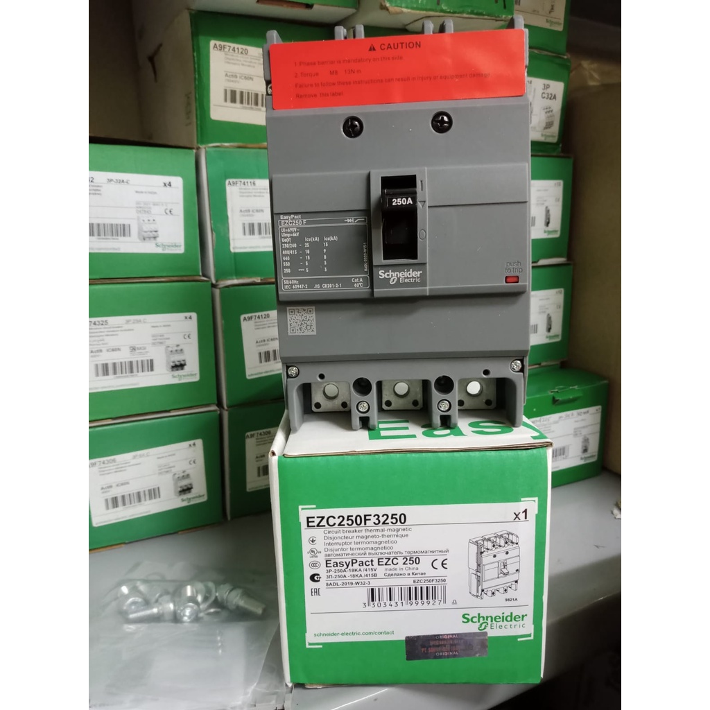 Jual Schneider Electric Easypact EZC MCCB EZC250F 250A 3P EZC250F3250 ...