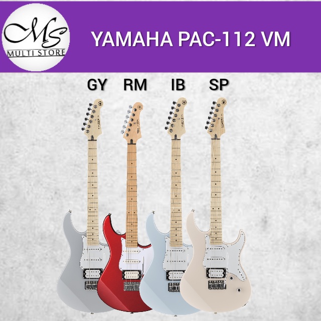 Jual Gitar Elektrik YAMAHA Pacifica PAC112VM - PAC112 VM - PAC 112VM - PAC 112 VM | Shopee Indonesia