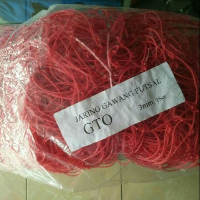 Jual Jaring Gawang Futsal 3MM GTO / JARING GAWANG FUTSAL GTO 3MM ...