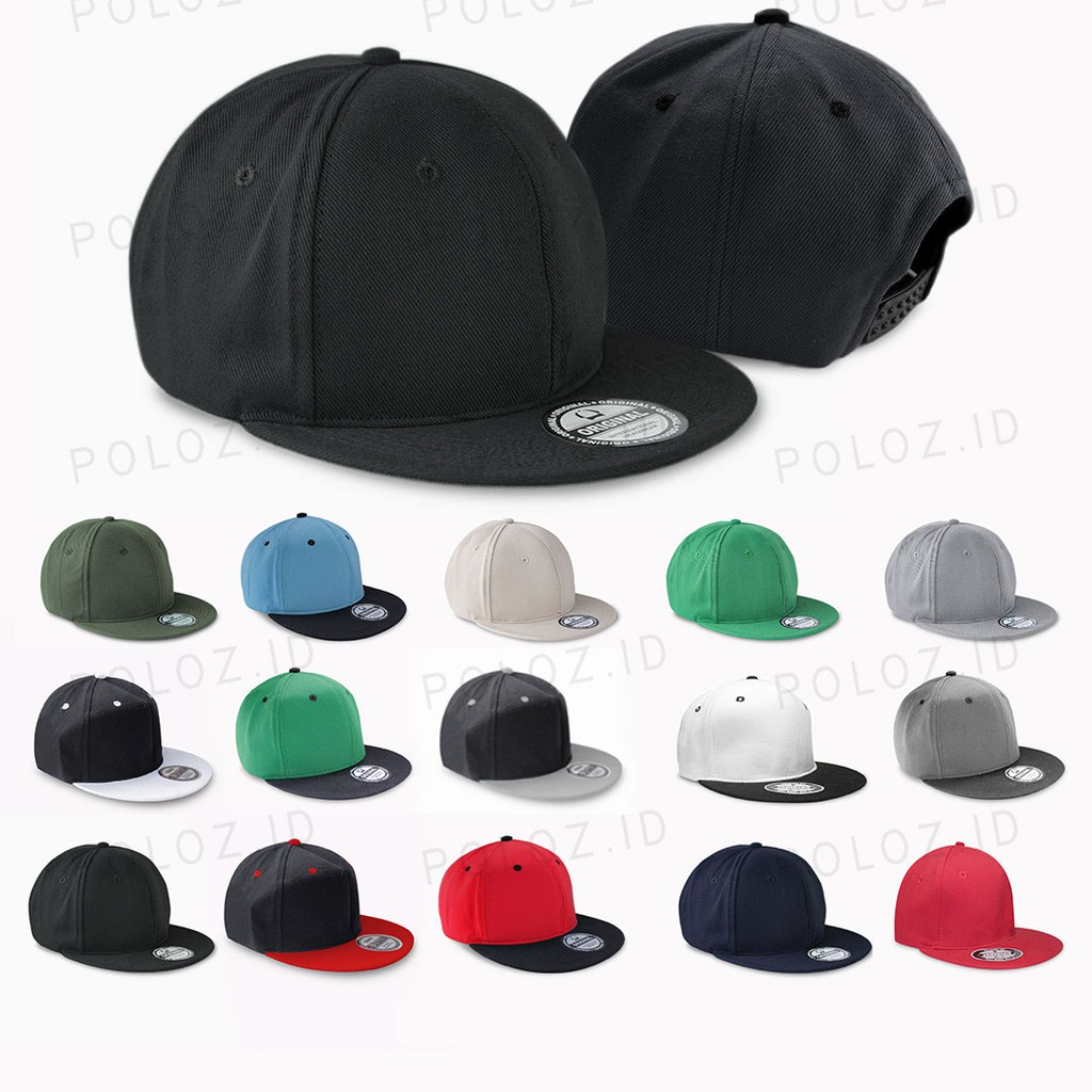 Jual Topi Snapback Polos Pria Flexfit Yupoong 6089M Premium Classic ...
