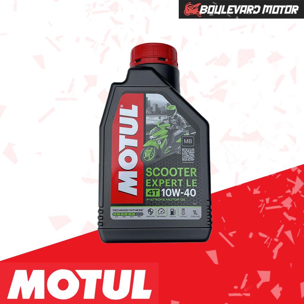 Jual OLI MOTUL SCOOTER EXPERT LE 10W-40 1L NMAX AEROX PCX ADV XMAX ...