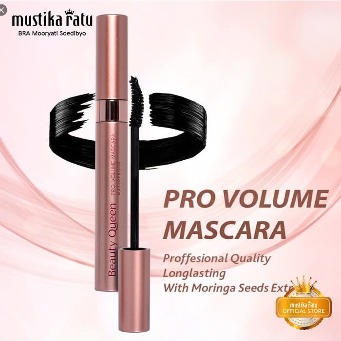 Jual Mustika Ratu Beauty Queen Pro Volume Mascara 7ML | Shopee Indonesia