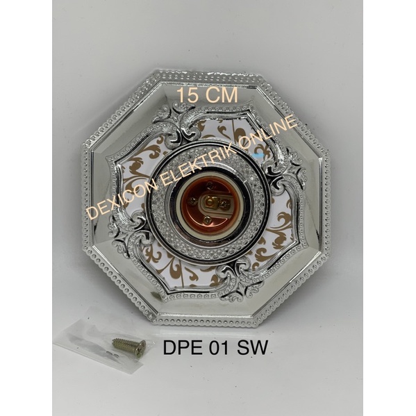 Jual fitting plafon DPE01SW/fitting lampu plafon/fiting lampu plafon ...