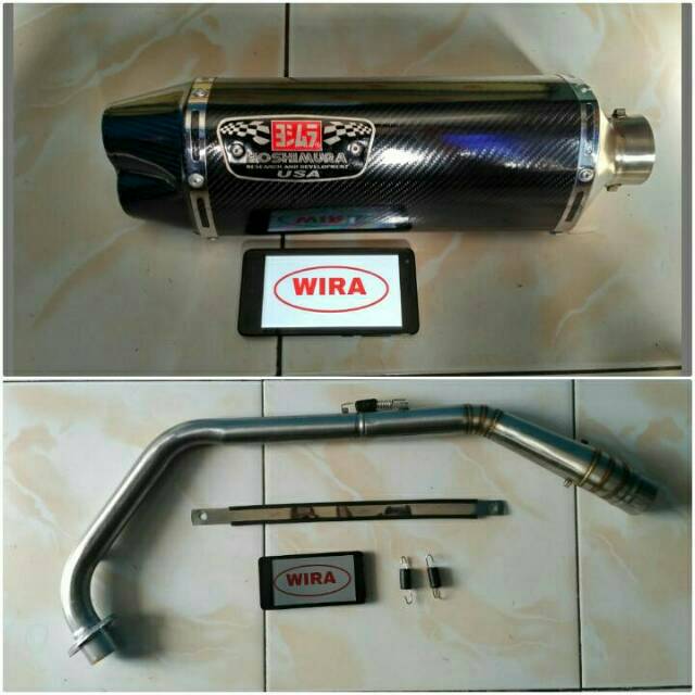 Jual Knalpot YOSHIMURA NEW CBR150R CB150R VIXION R15 V3 XABRE GSX VERZA SONIC SATRIA GTR BYSON ...