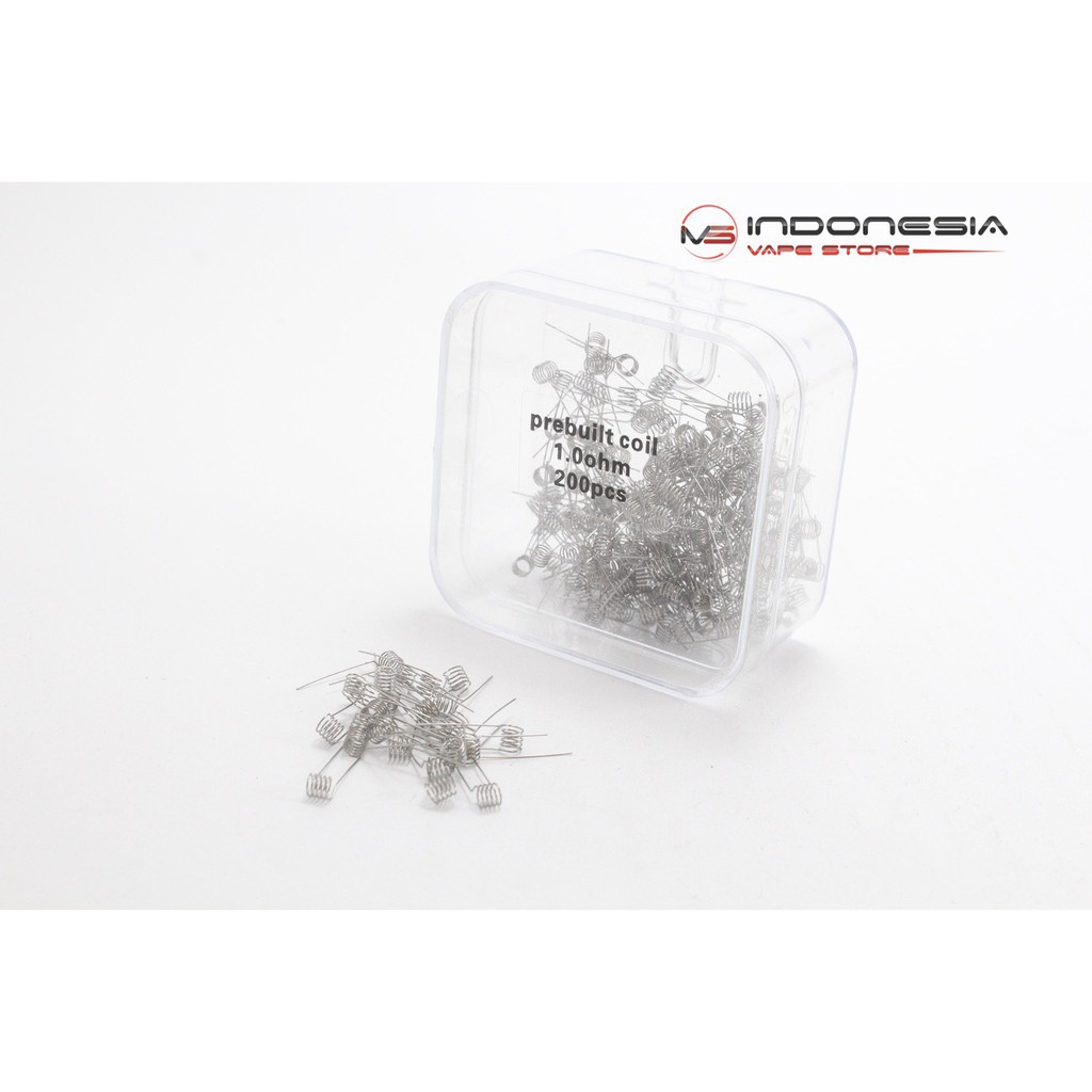 Jual Factory Prebuilt Coil 1 Ohm Coil Jadi untuk Vape 1Ohm Kawat KOIL ...