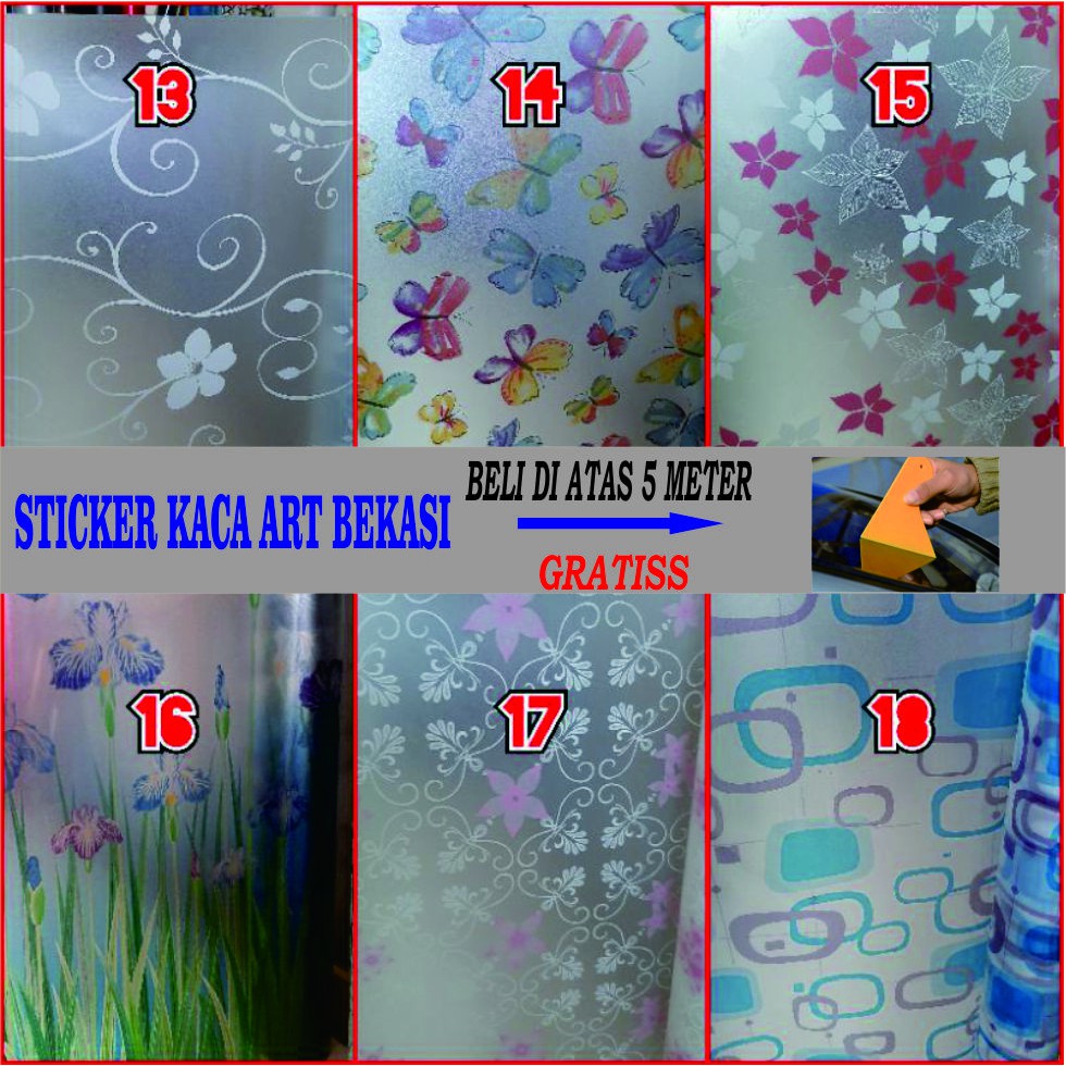 Jual STIKER KACA JENDELA / STICKER KACA JENDELA MURAH / STIKER KACA ...