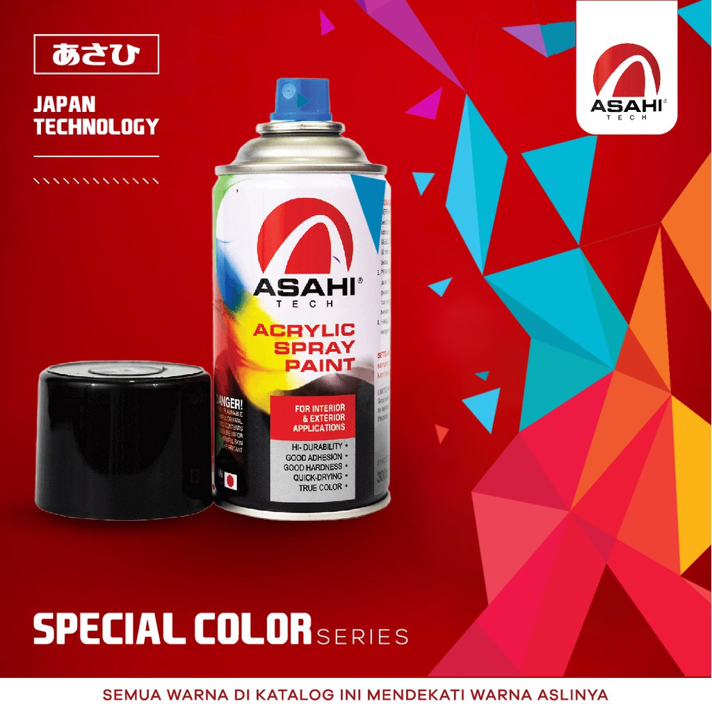 Jual Cat Semprot Asahi Tech (Special Colour) | Shopee Indonesia