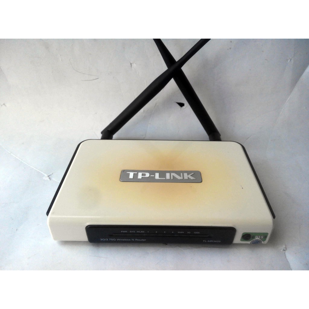 Jual Router 3G/4G Wireless N TL MR 3420 tp link tp-link client/nembak ...