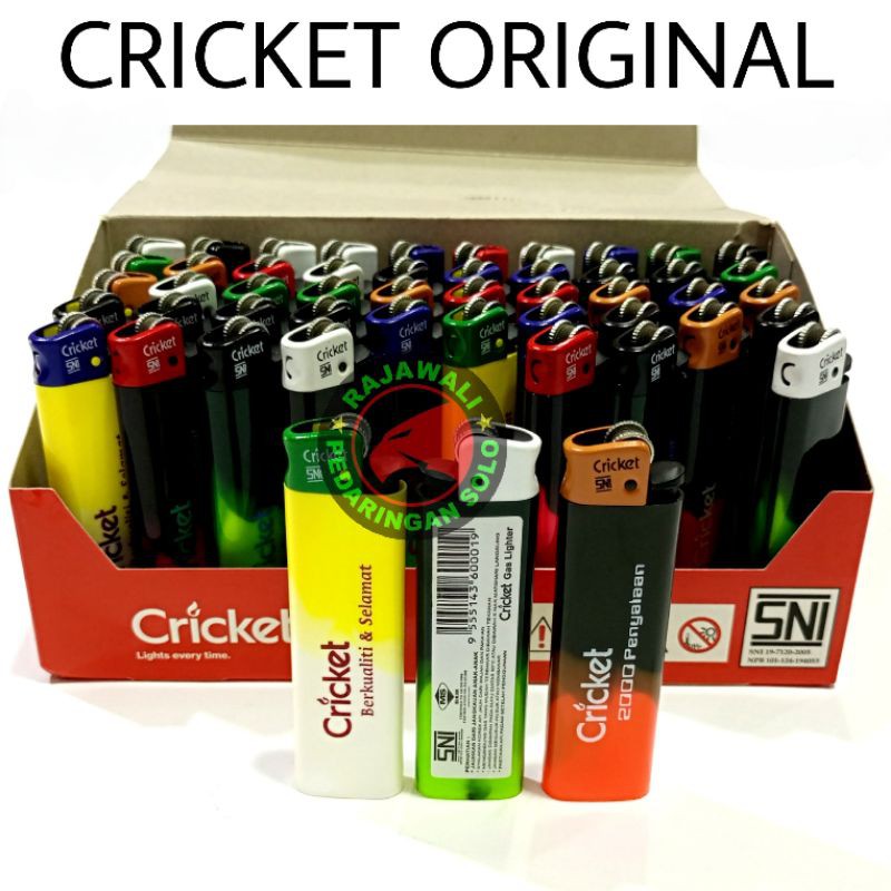 Jual CRICKET NYLON BODY ORIGINAL KOREK GAS CRICKET ORIGINAL | Shopee ...