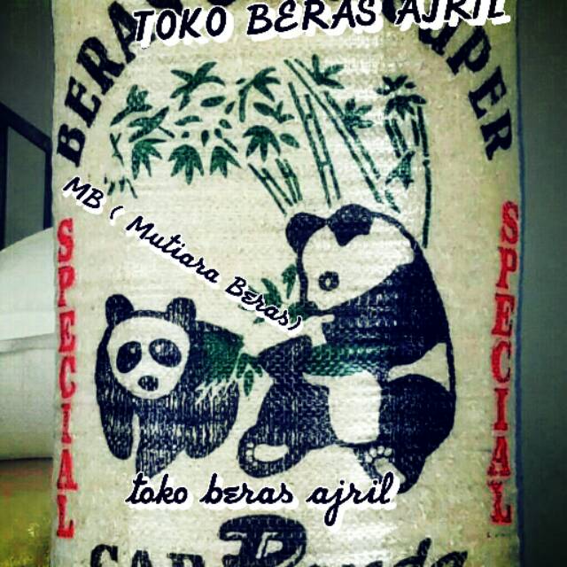 Jual BERAS KEPALA SUPER CAP PANDA 5 KG, 10 KG, 15 KG, 20 KG, 25 KG ...