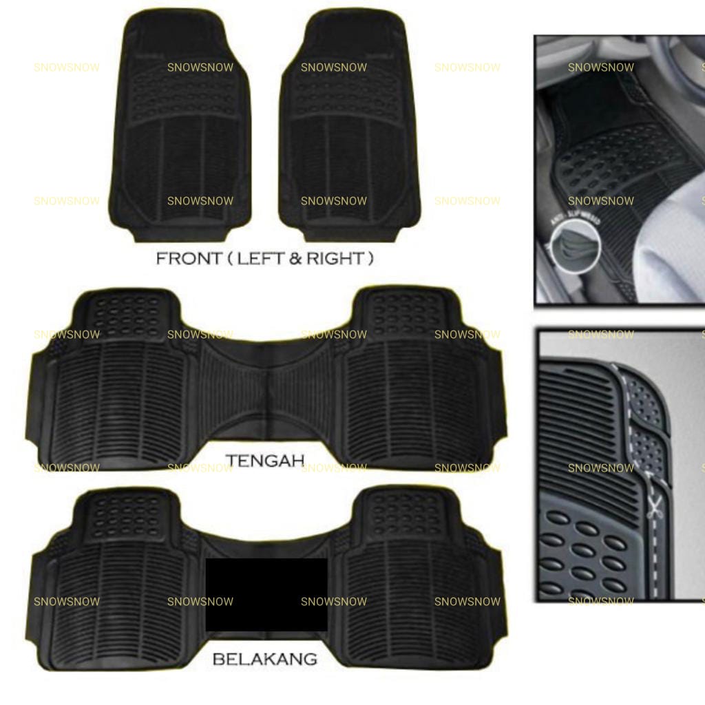 Jual Karpet 3 Baris Mobil Universal Karet Avanza Xenia Calya Sigra ...