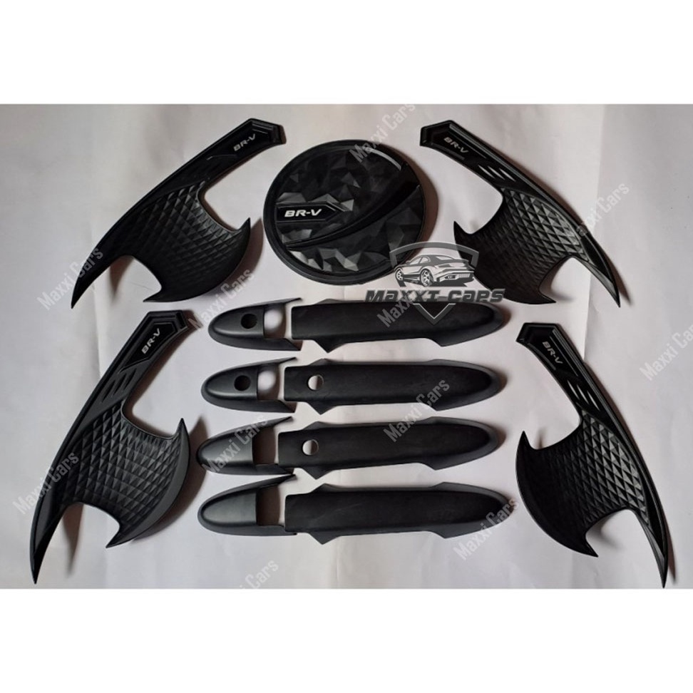 Jual PAKET OUTER + COVER HANDLE + TANK COVER HITAM HONDA BR-V BRV 2022 ...