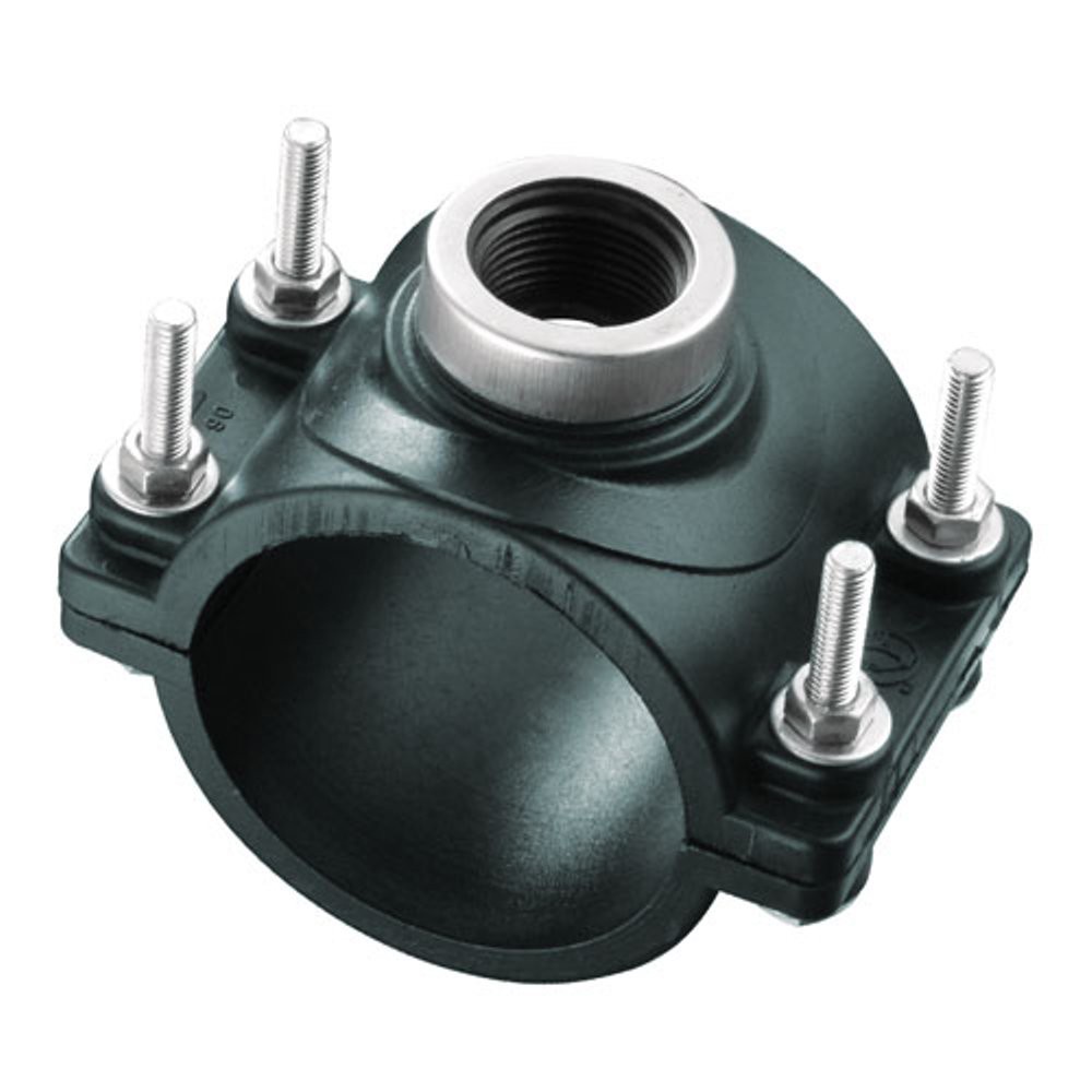 Jual Klem Sadel HDPE 4" x 1" inch Clamp Saddle 110 mm x 1" HDPE | Shopee Indonesia