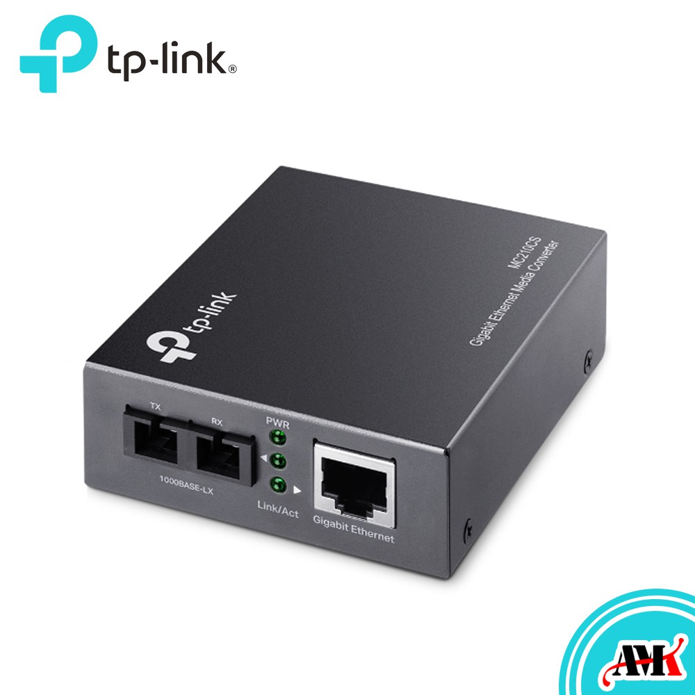Jual TP-Link MC210CS Converter Ethernet to FO Gigabit Single-Mode Media Converter Garansi Resmi ...
